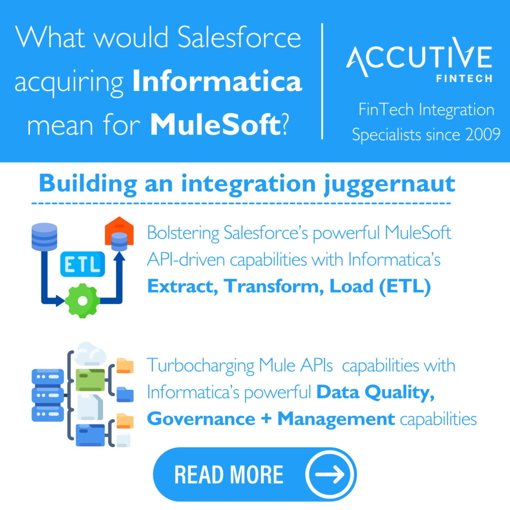 Integrating Salesforce and Informatica with MuleSoft